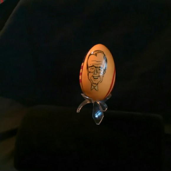 TEXAS TIM ARTIST | Accents | George Bush Caricature Egg | Poshmark